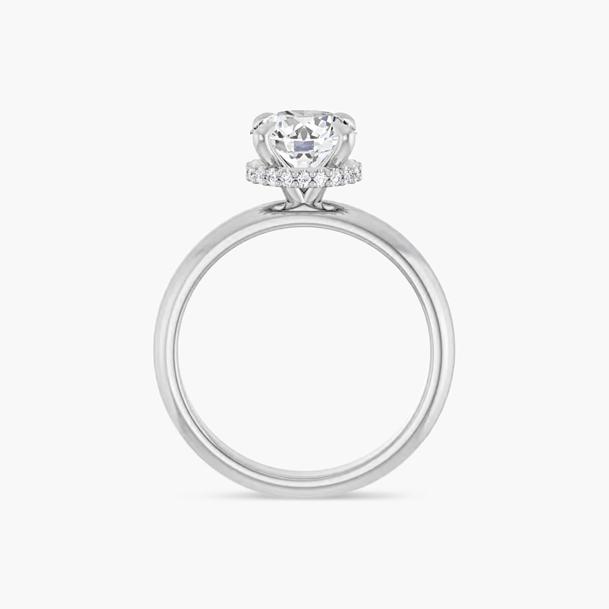 The Hidden Halo Wren Square – Mer Jewelry